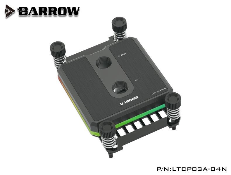 Barrow Composite Edition Micro Jet CPU Waterblock, LRC 2.0 RGB, AMD AM4 ...