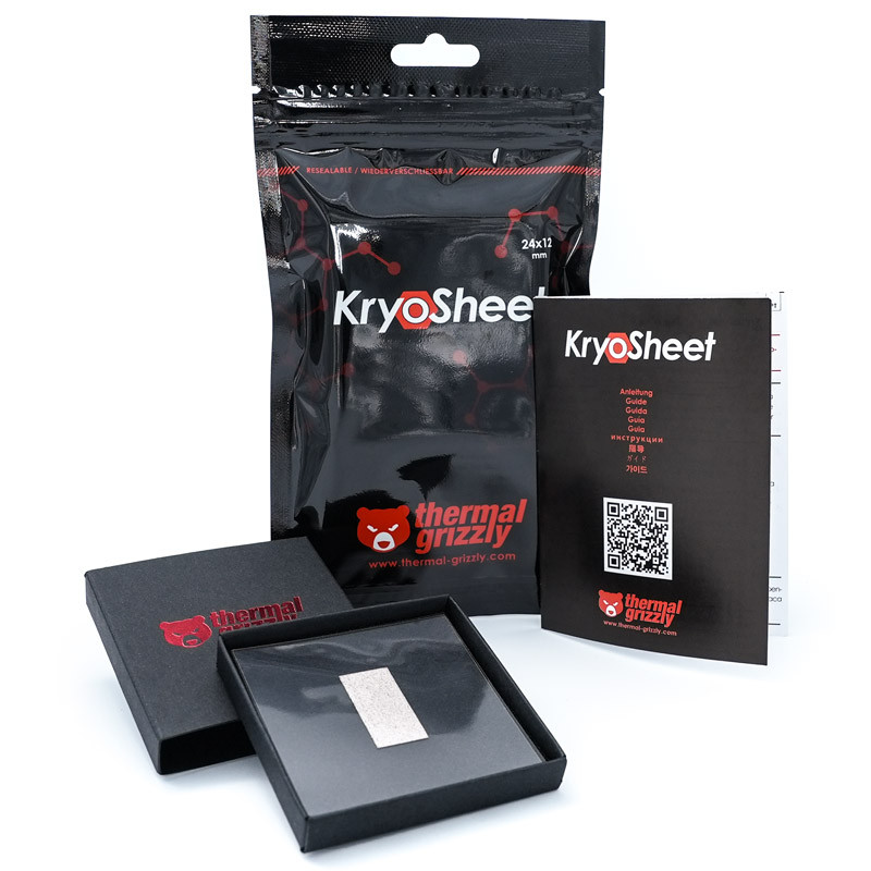 Thermal Grizzly KryoSheet graphene thermal pads - 24x12 mm ...